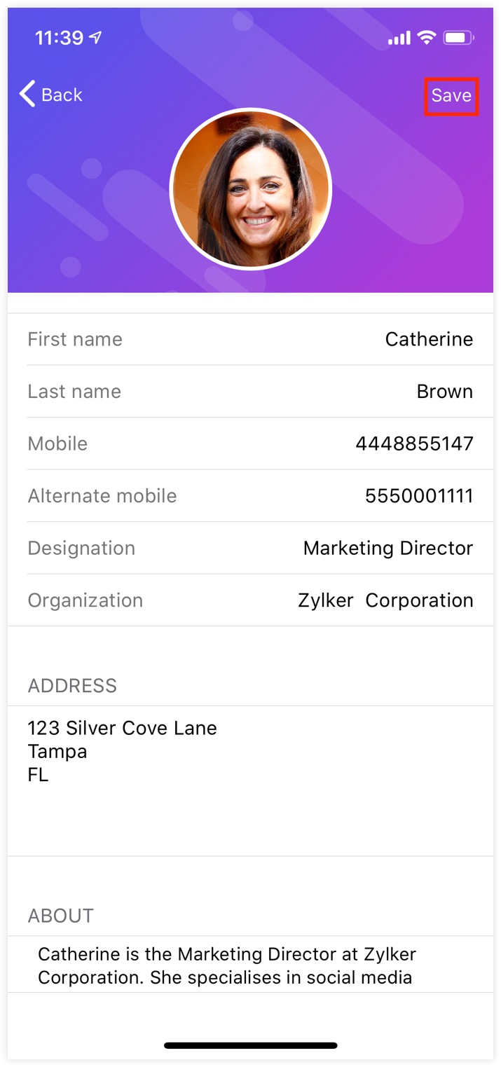How to manage attendee lists - Zoho Backstage mobile app