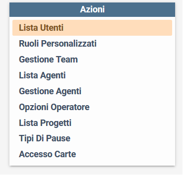 Come Creare un Nuovo Utente