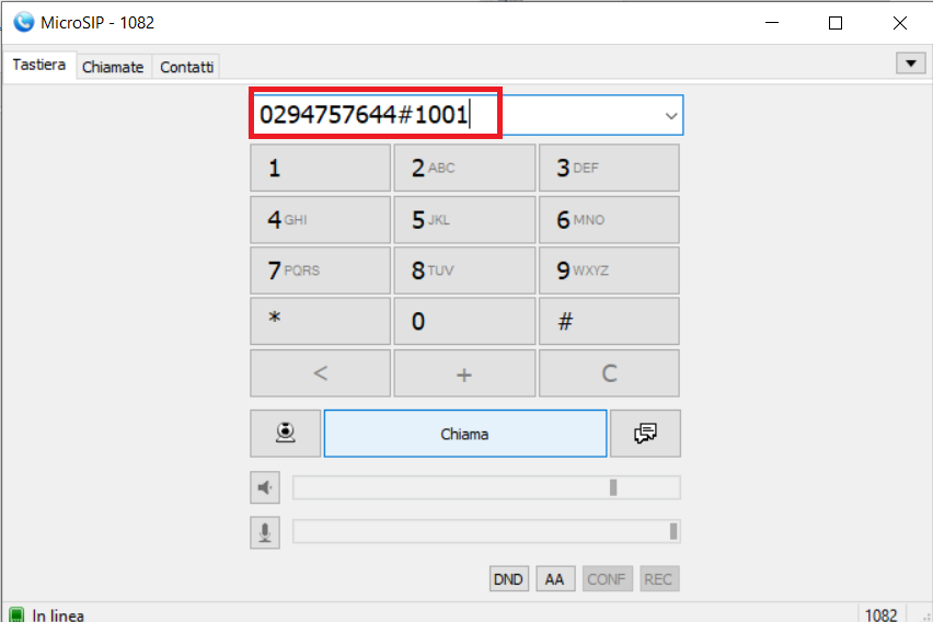 INBOUND: COME TRASFERIRE LE CHIAMATE TRA MICROSIP e COME CHIAMARE TRA ...