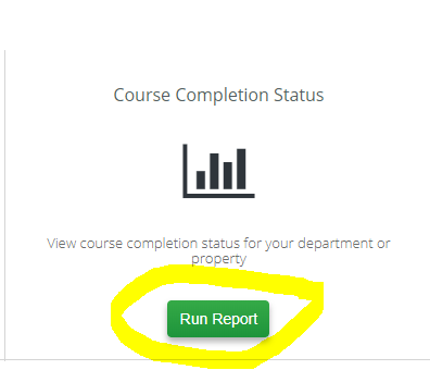 How to Run a Course Completion Status Report