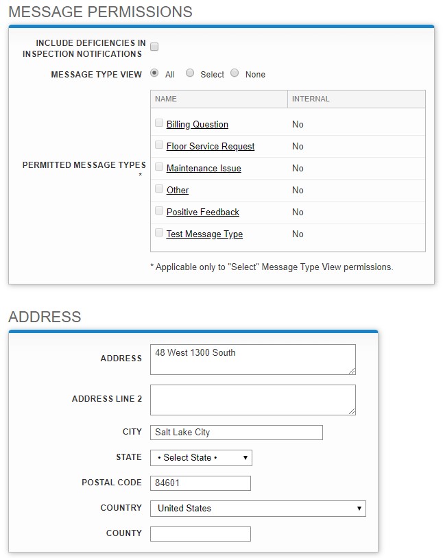 Create a Contact Record