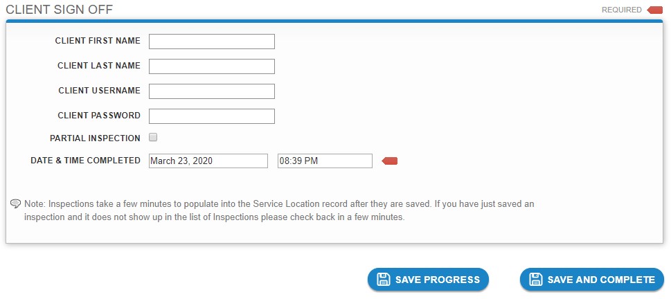 Perform a Web Inspection