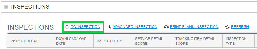 Perform a Web Inspection