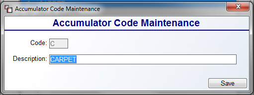 Accumulator Code Maintenance and Capacity Limits