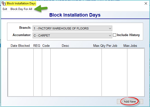 Accumulator Code Maintenance and Capacity Limits
