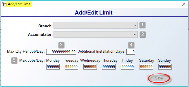 Accumulator Code Maintenance and Capacity Limits