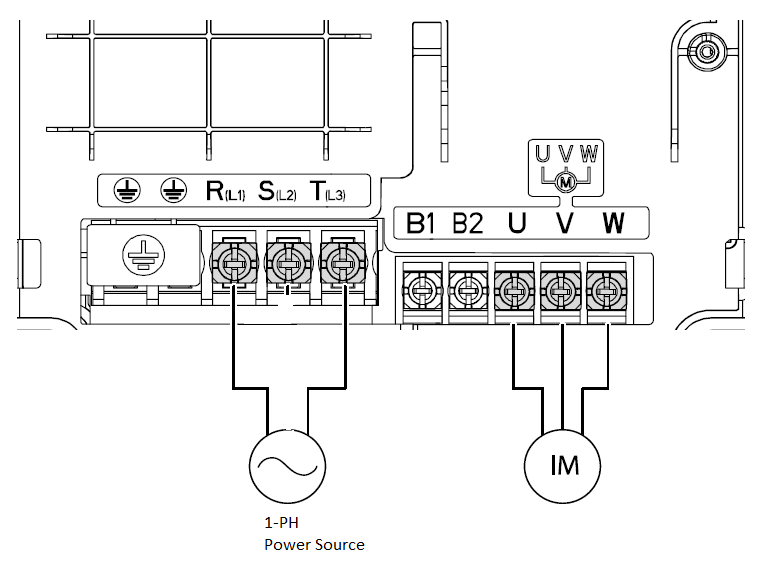 Solution Square : Applying Single-Phase Power to the G100 Drive