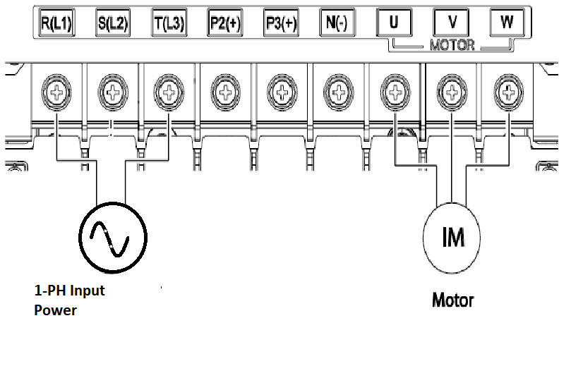 Solution Square : Applying Single-Phase Power to the H100/H100+ Drive