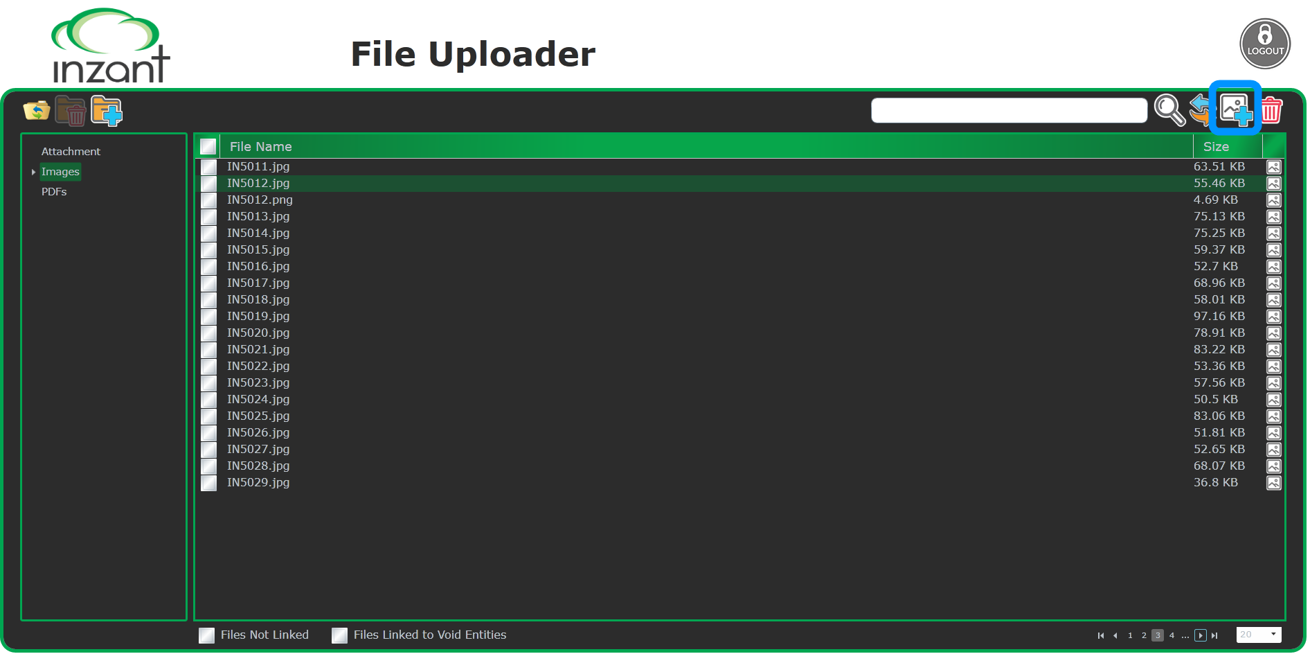 Uploading Images using the File Uploader