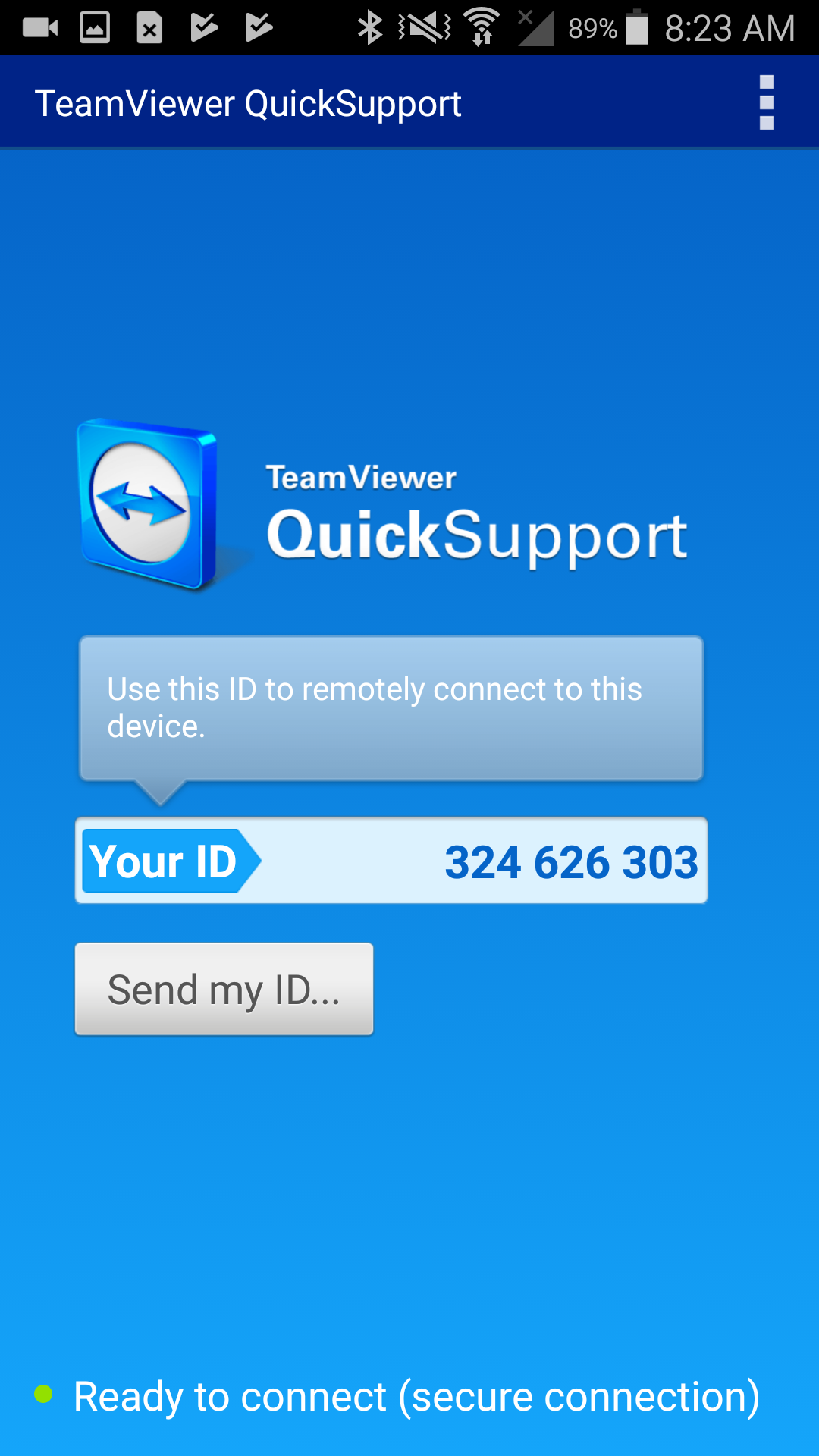 TeamViewer Quick Support App