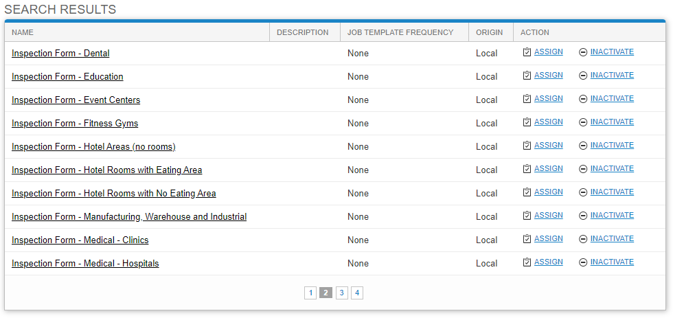 Assigning or Unassigning a Job Template