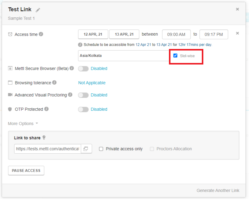 How to schedule an Assessment