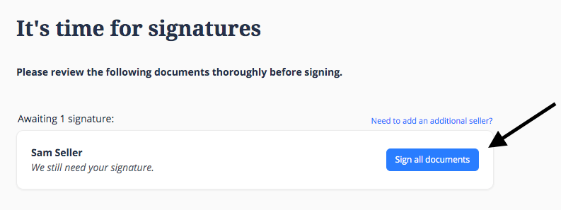 How to sign your disclosure form: