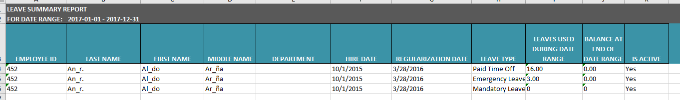 How to Generate Leave Report – Sprout Solutions