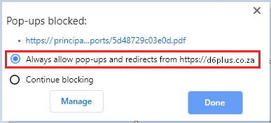 Check Popup Blocker
