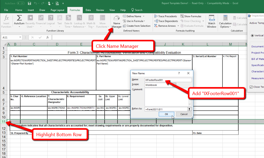 InspectionXpert — How do I create a custom inspection report?