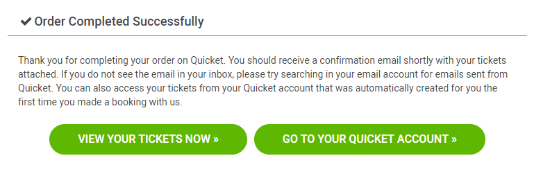 Buy a ticket with a card