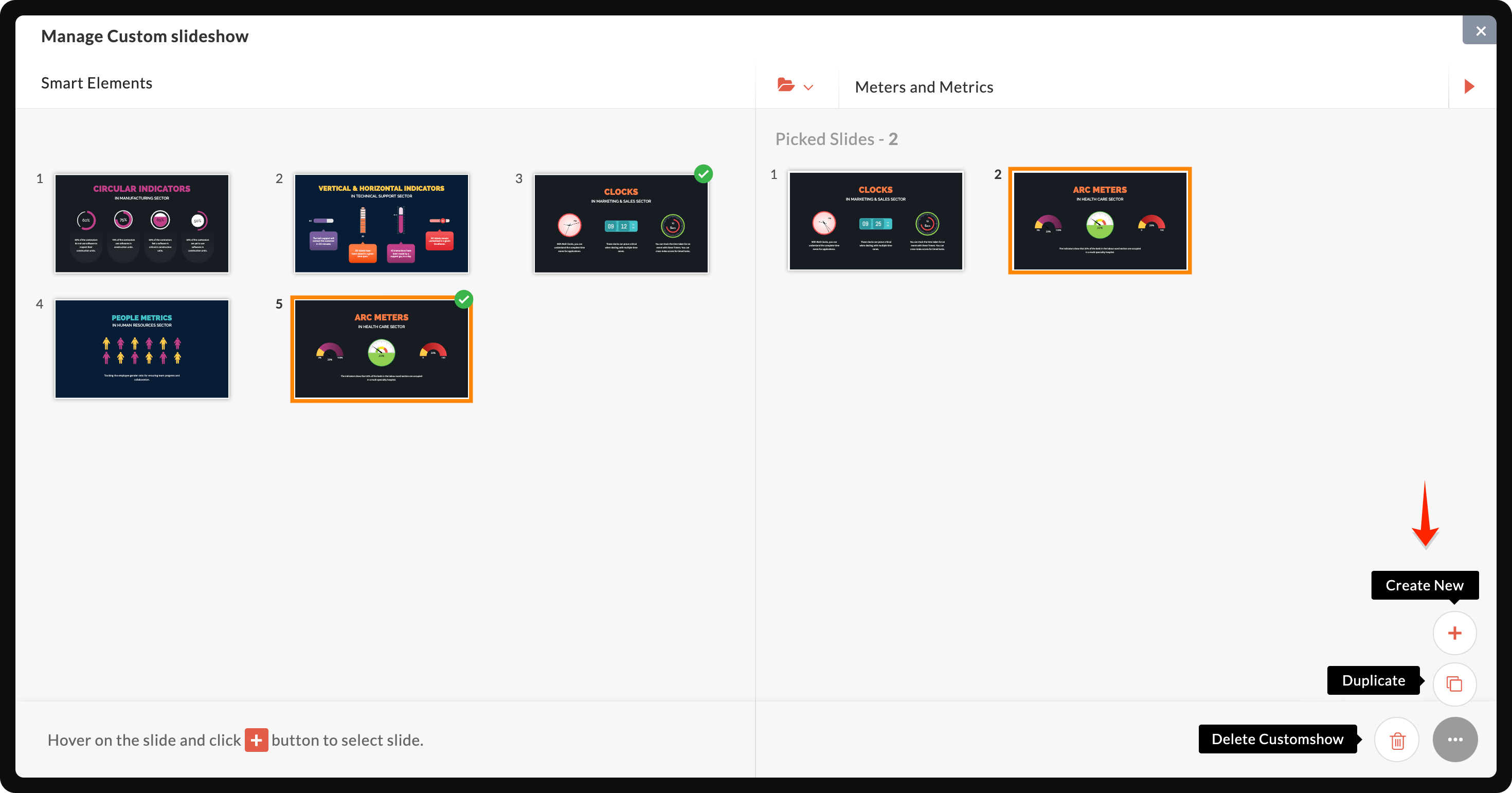 How to create and deliver custom slideshows in Zoho Show