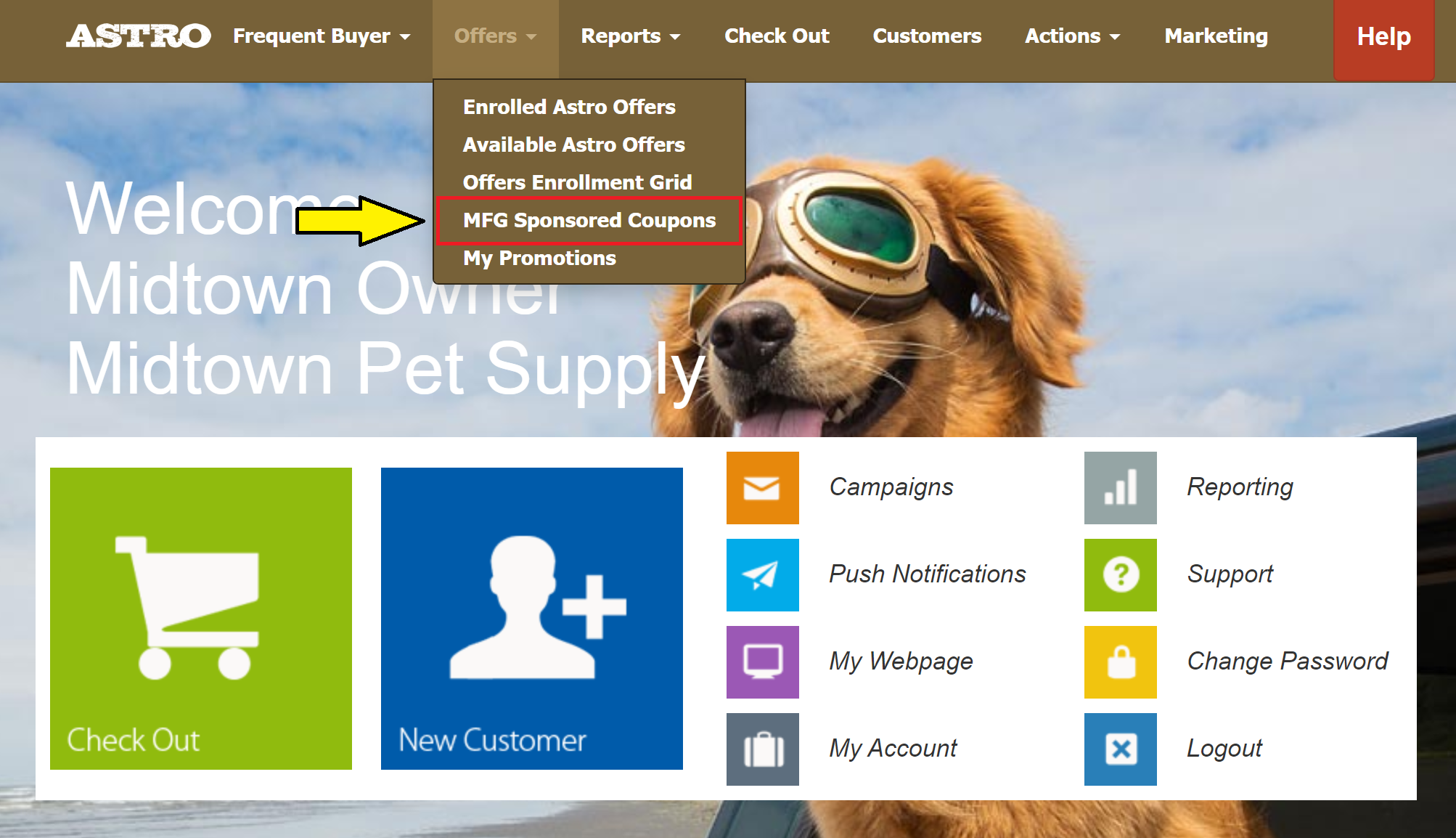 Astro Coupons | Opting Out Of or Opting Back In to a MFG Sponsored Coupon