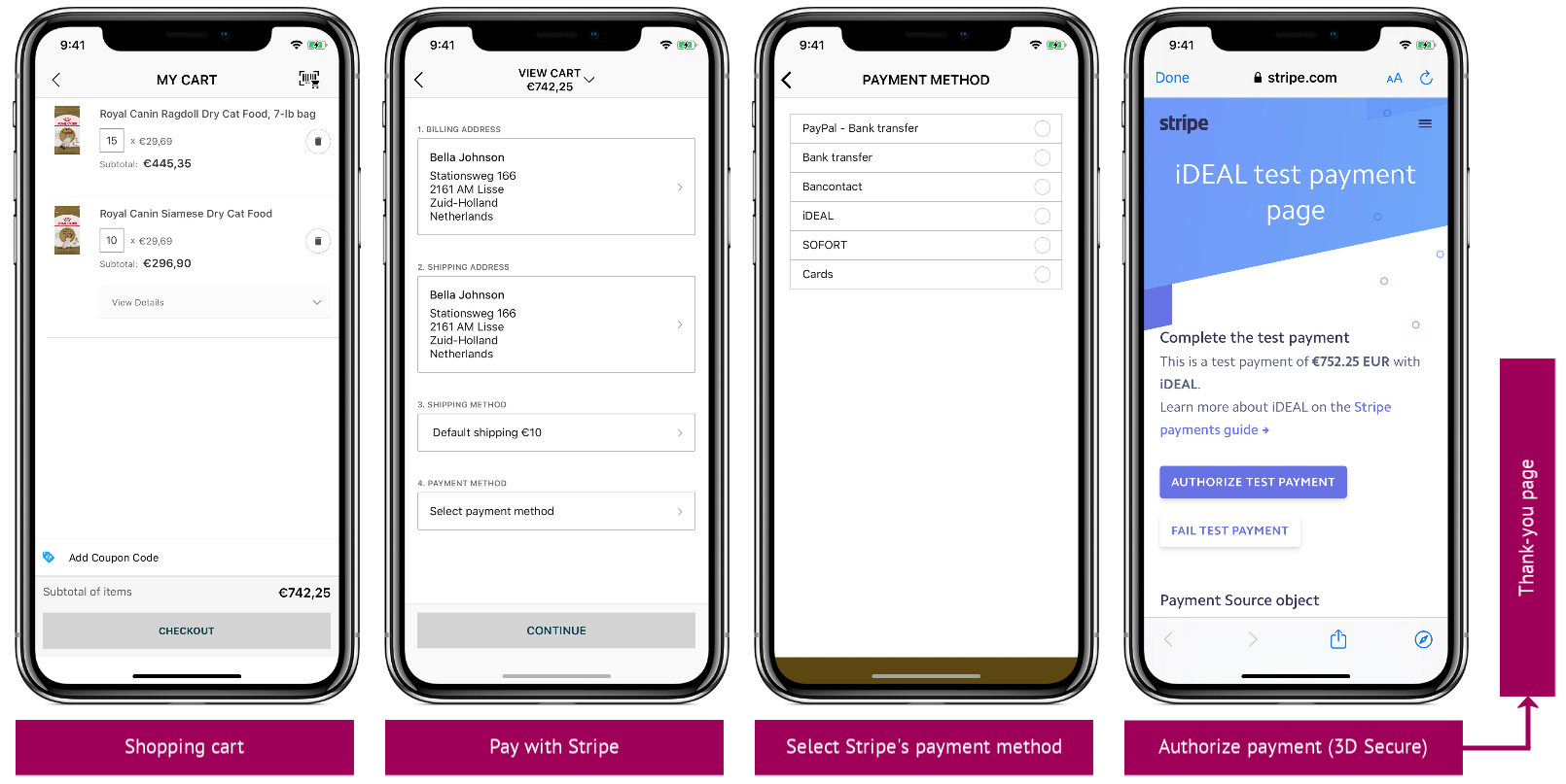 Lightspeed eCom (C-Series) native payment: Braintree and Stripe