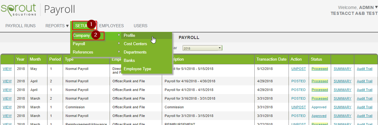 Password Settings in Sprout Payroll – Sprout Solutions