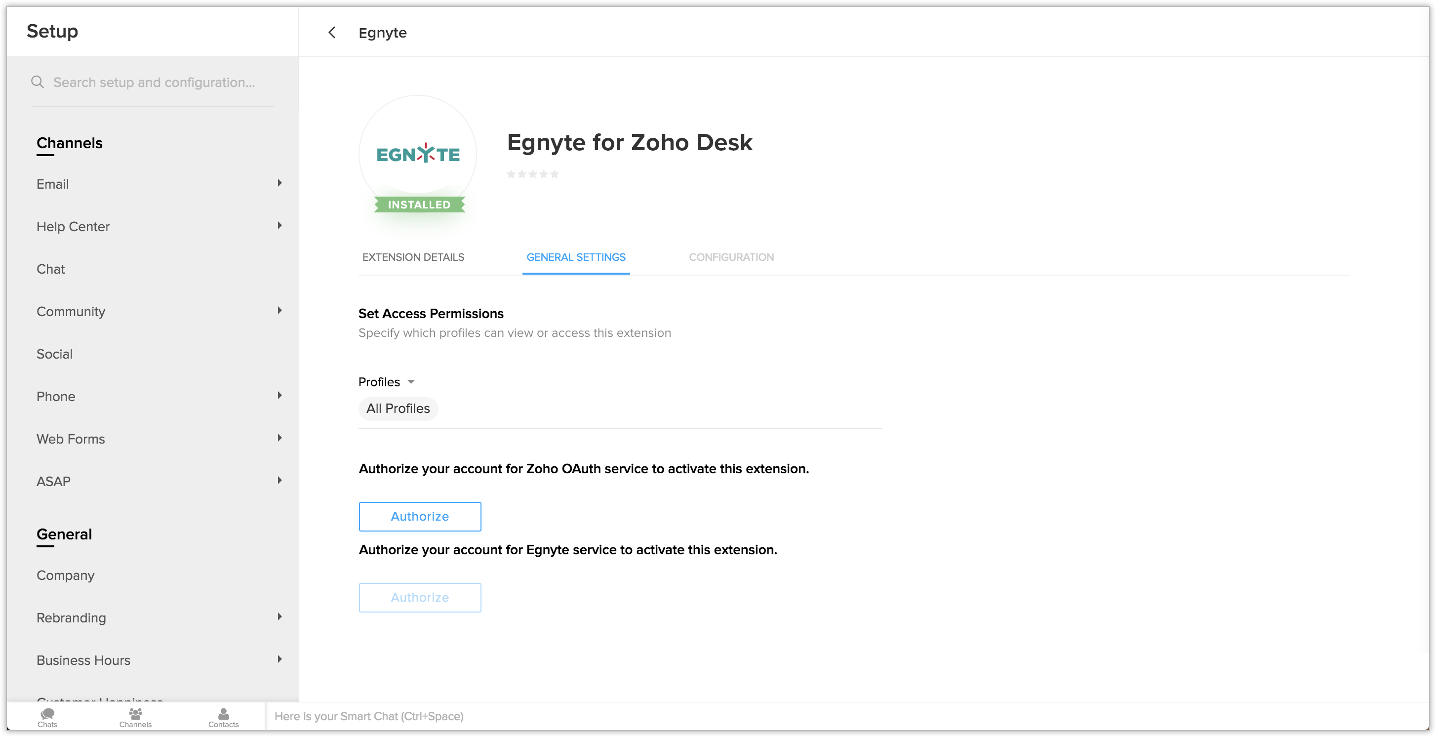 Egnyte Extension - Zoho Desk Knowledgebase