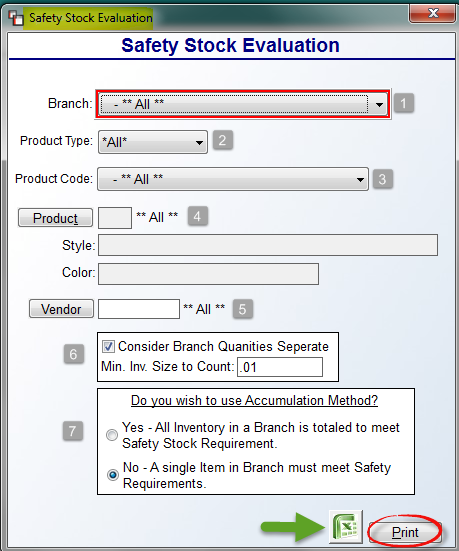 Safety Stock Evaluation Report