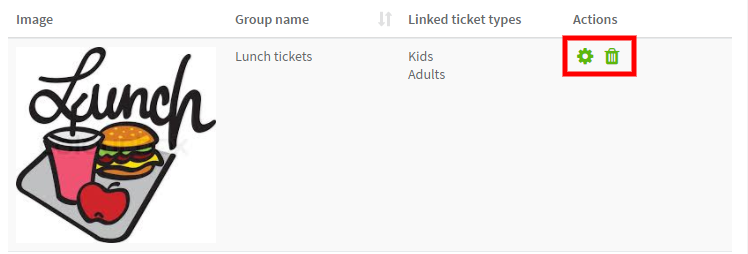 Create ticket groups on Quicket