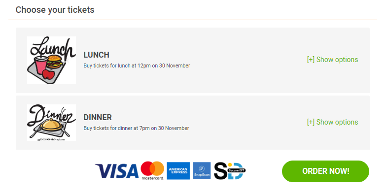 Create ticket groups on Quicket