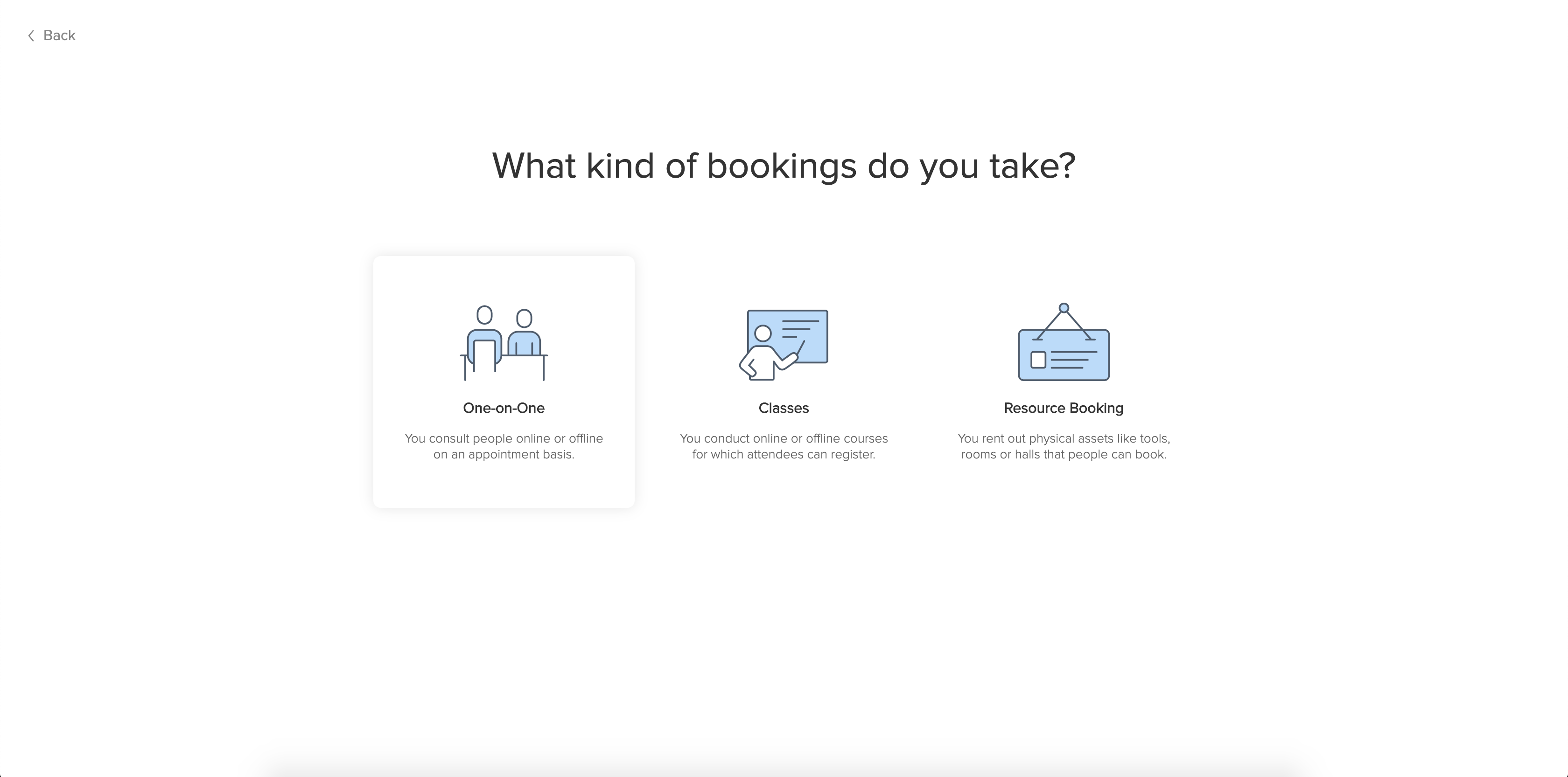 Set up a Zoho Bookings account | Help - Zoho Bookings