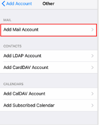 Configuring Email on iPhone