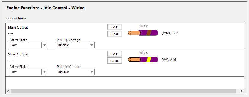 Idle Control Wiring
