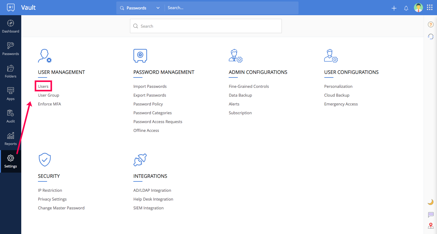 Enforce Multi Factor Authentication (MFA) | Zoho Vault