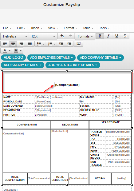How to Add Company Logo in Payslip – Sprout Solutions