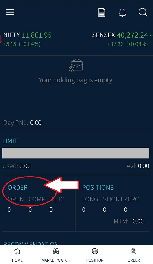 How to check orders?