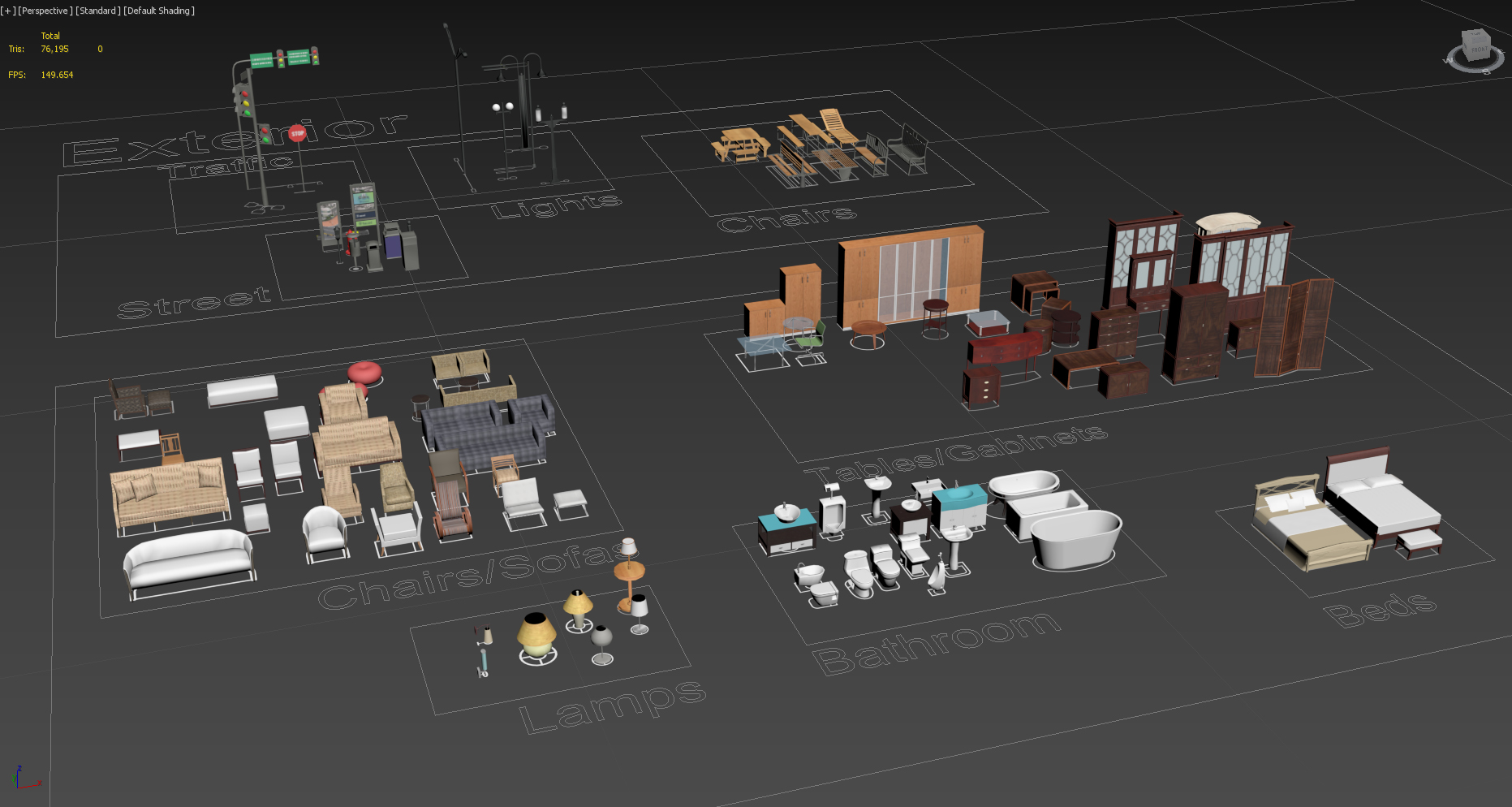 3D Low Poly Gallery