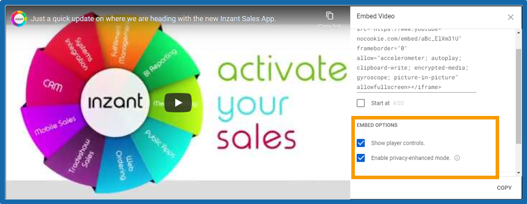 Quick Guide - Adding an Embedded Video to a Product