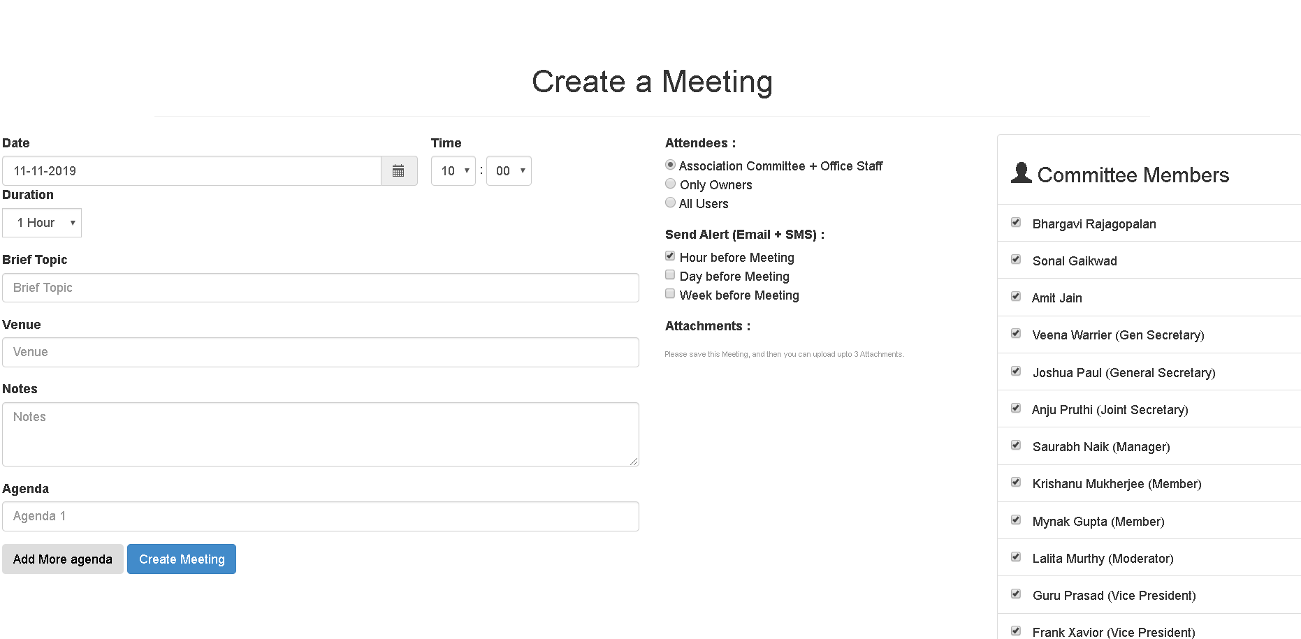 How to get started with Projects & Meetings Module? (Workflow)
