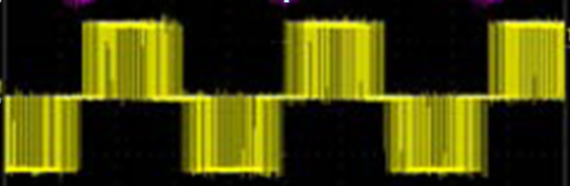 Solution Square : I have high voltage on the output my VFD.