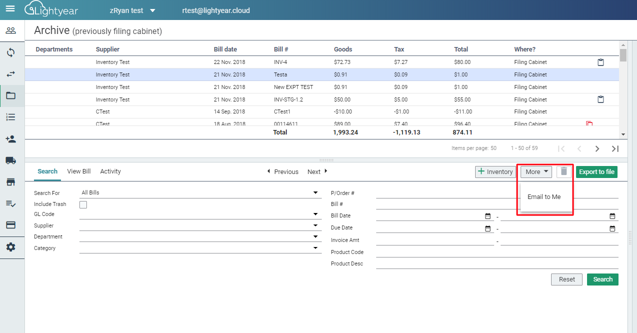 How to Re-Export Invoices