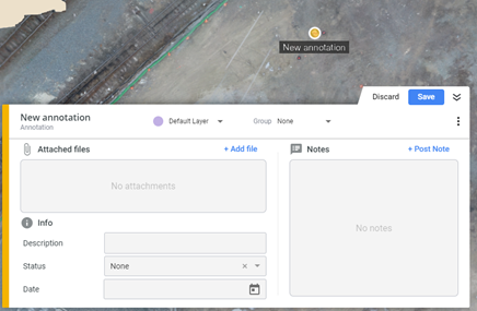Adding an Annotation Object