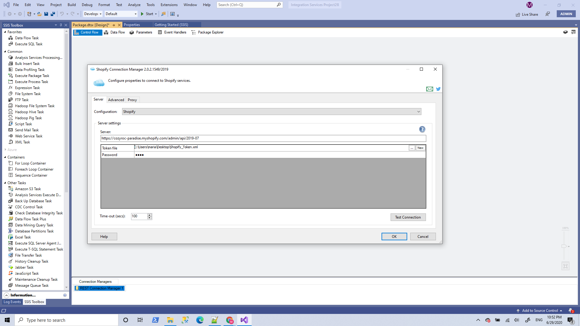 How to manually generate a Shopify Token?