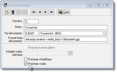 Tovarni list/Teretni list - SWING Korisnički resursi - Confluence