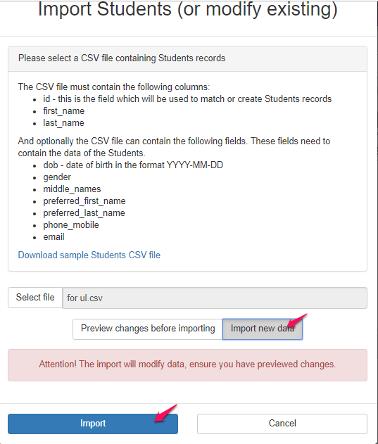 How To Import Students From a Spreadsheet? (Group Edition) – Operoo