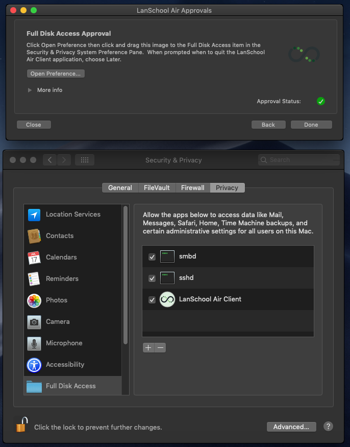 Installing LanSchool Air for Mac Student