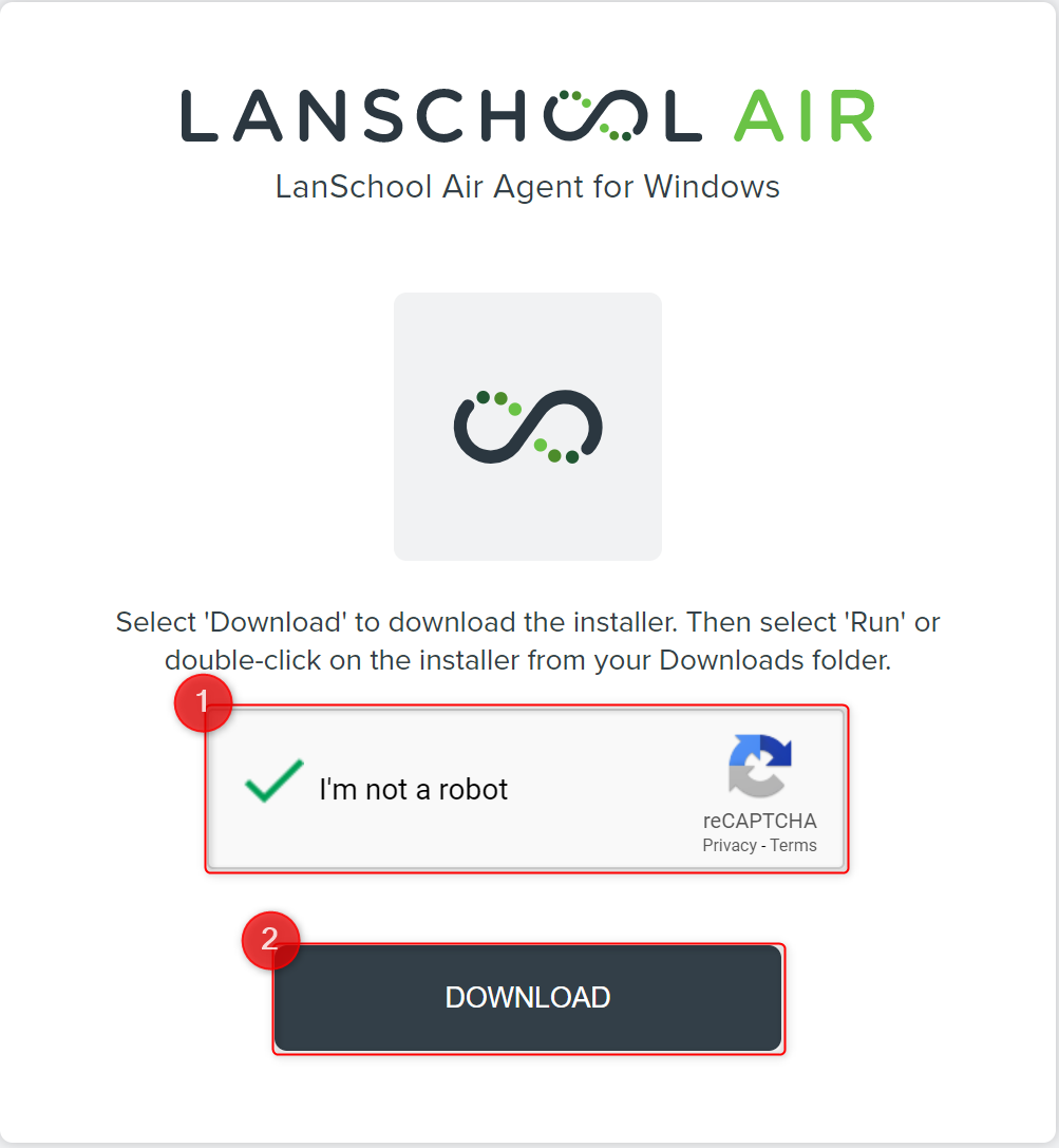 Installing LanSchool Air for Windows Student