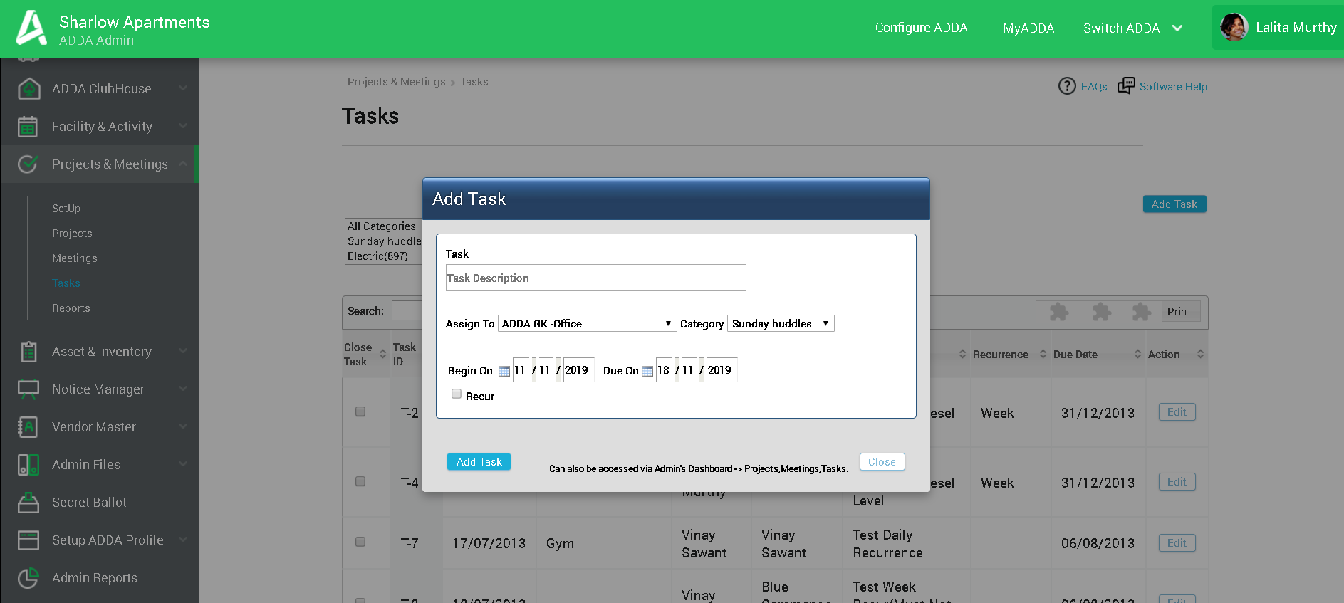 How to get started with Projects & Meetings Module? (Workflow)