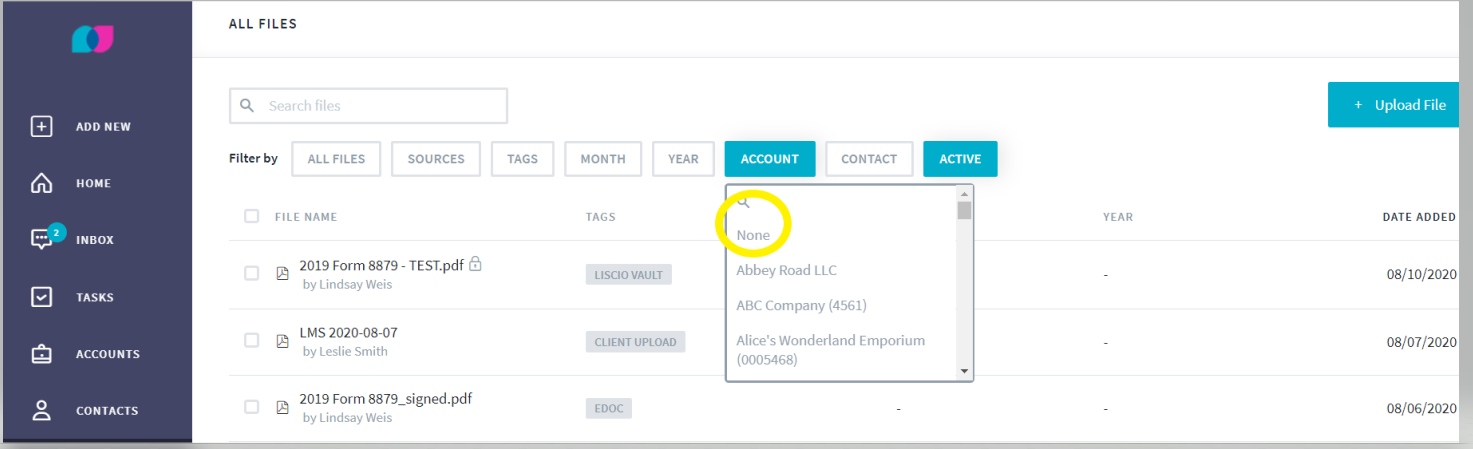 How to Use File Filters