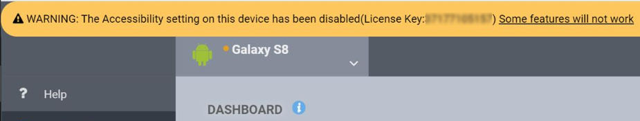 Accessibility Setting