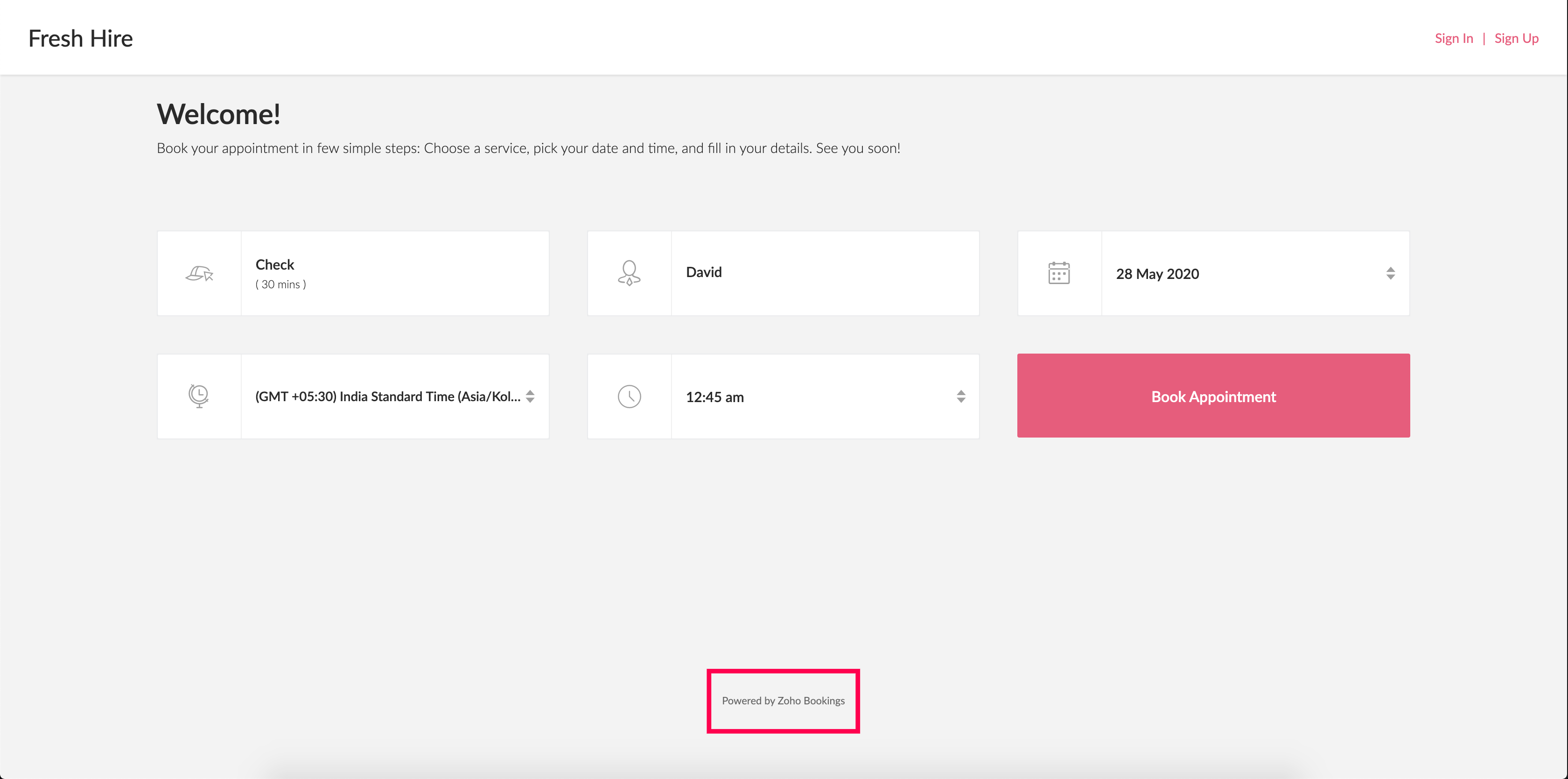 Basic Information | Help - Zoho Bookings